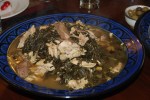 Mulukhia — or Jew’s Mallow — served with Chicken, Lamb and Rice | From ...