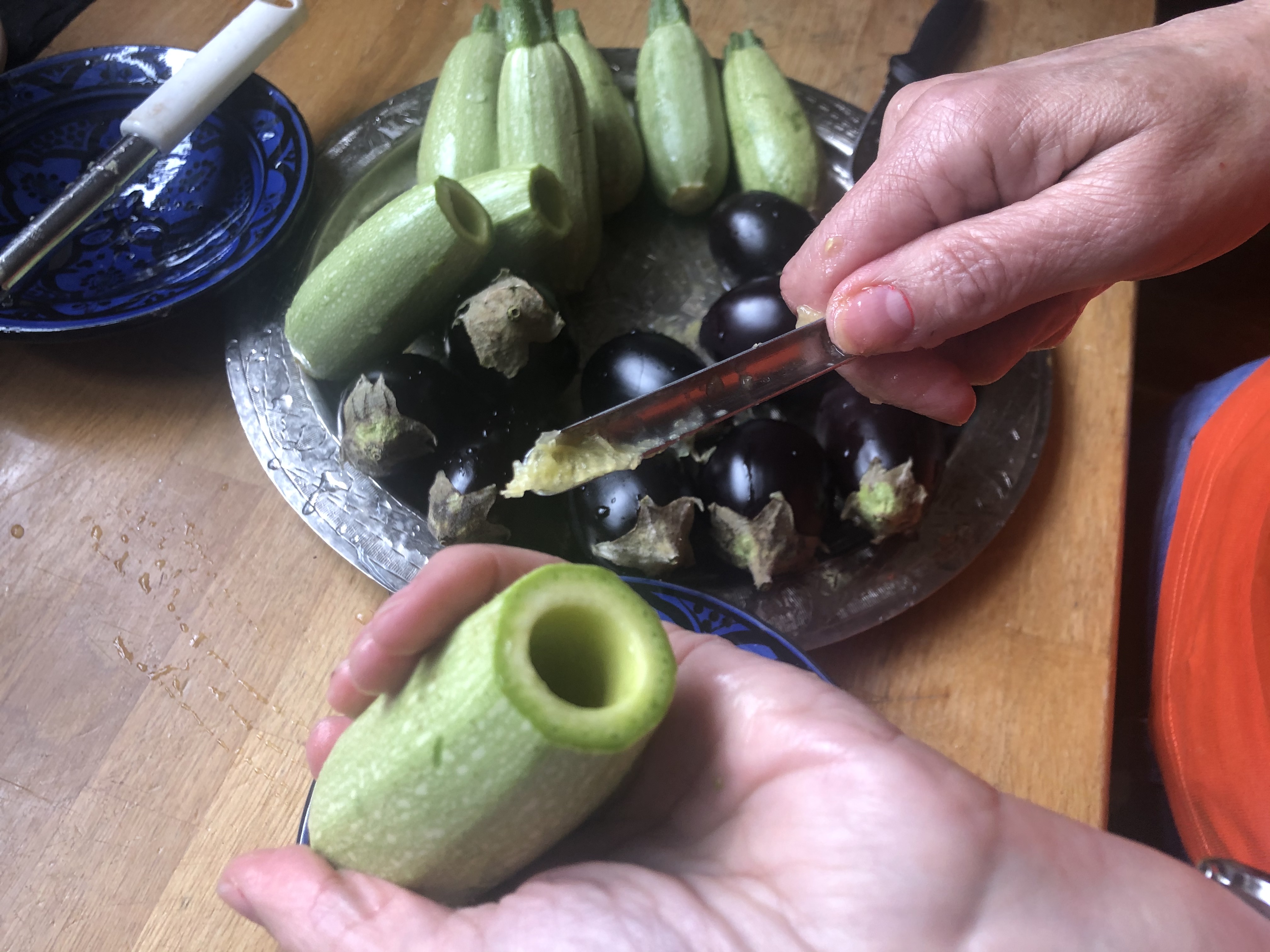 the green crown (stuffed courgettes) | From Beirut to London in 100 Dishes